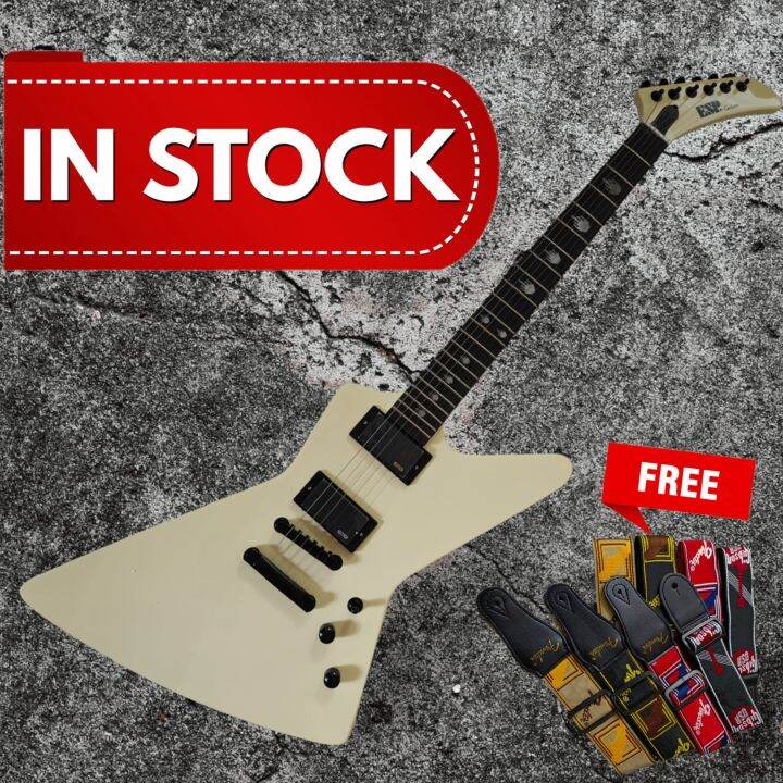 【Guitaroy】【Ready Stock】Esp james hetfield mx220 explorer guitar | Lazada