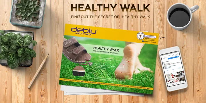 L400 รองเท้าแตะ หญิง แบบสวม แบบหนีบ deblu เดอบลู นุ่มนิ่ม เพื่อสุขภาพ น้ำหนักเบา ของแท้ 100% 🇹🇭 ...