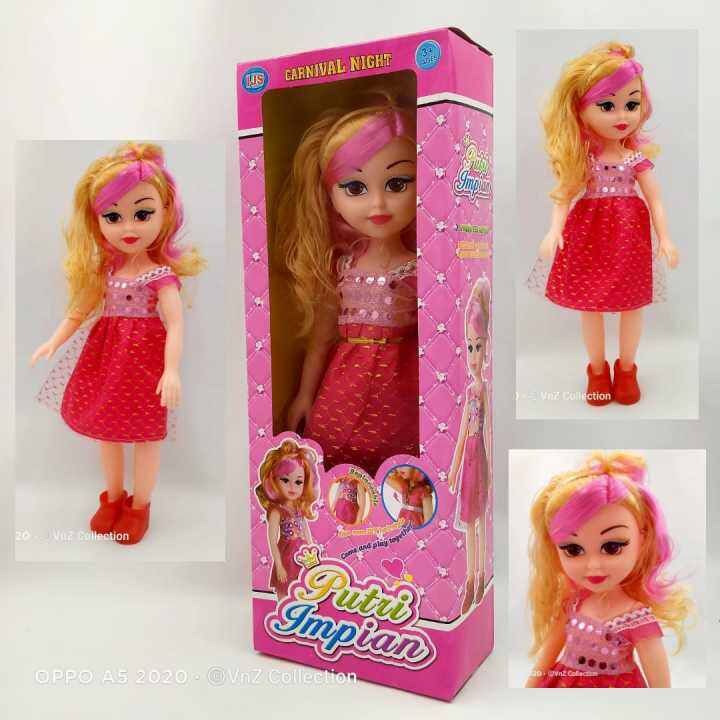 Bisa COD!!! Boneka Putri Impian/ Princess Girl Doll / BONEKA Barbie ...