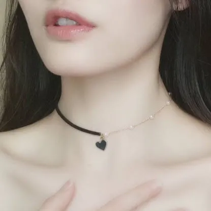Uplus Q-8 สร้อยคอแฟชั่น จี้หัวใจ สายสร้อยสวยสุดๆ | Lazada.co.th