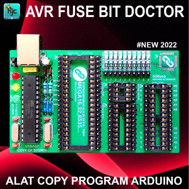 Alat Copy Program Usb Asp Usbasp Avr Isp Programmer Arduino Bootloader