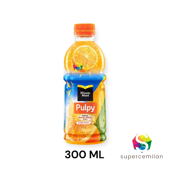 Minute Maid Pulpy Orange 300 ml Dengan Bulir Jeruk Asli | Sumber ...