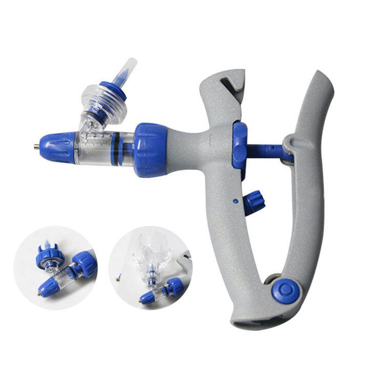 5ml Cattle Injector Adjustable and Continuous Injection Animal Injector ...