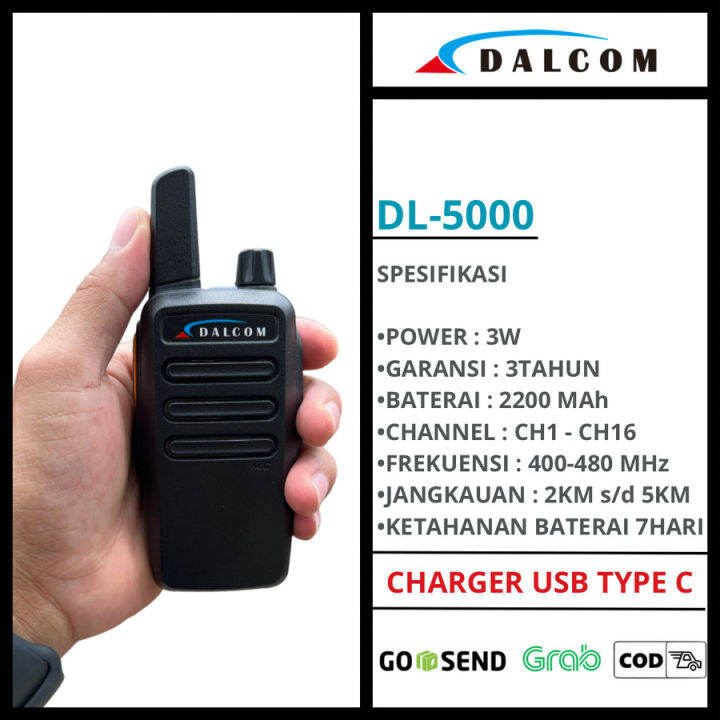 HT DALCOM JAPAN DL-5000 - walkie taklie | Lazada Indonesia