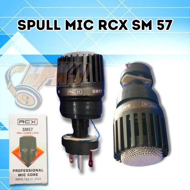 Spool Mic RCX SM-57 Spull Microphone Tak SM-57 | Lazada Indonesia