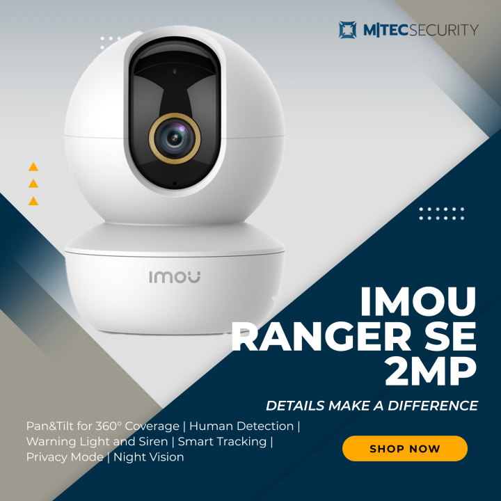 Imou Ranger SE 2MP 3.6mm 4X Digital Zoom AI Human Detection Camera Baby ...