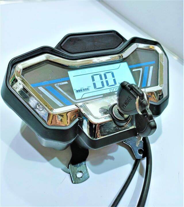 E-bike digital indicator with ignition key, 48-60volts configuration ...