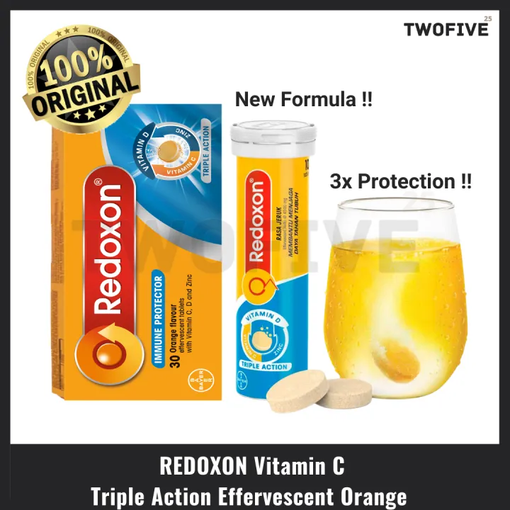 REDOXON Vitamin C Soluble Tablets | NEW Formula Triple Action ...