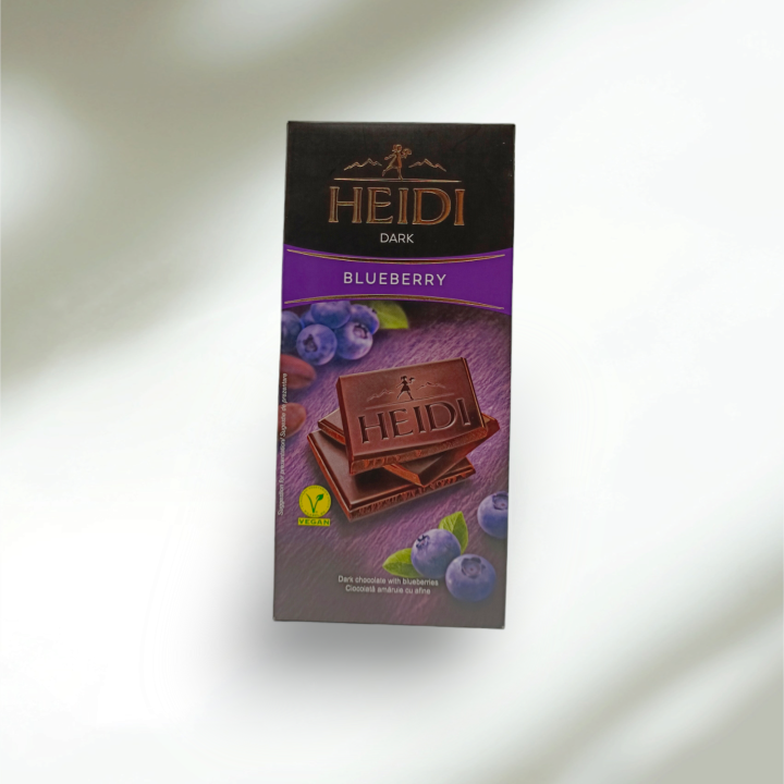 (Romania) Heidi Dark Chocolate. Blueberry. 80 grams. | Lazada PH