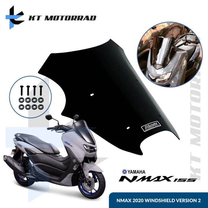 FAST SHIP- KT NMAX 2020 Windshield Nmax V2 Visor With Bolts made in ...