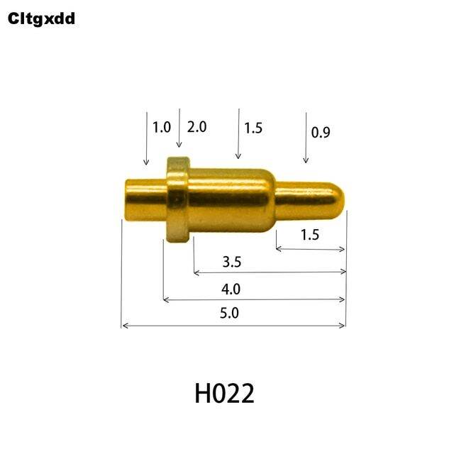 5pcs Pogo Pin Connector Pogopin Battery Spring Loaded Contact SMD Needle PCB 2 3 4 5 6 7 8 9 10 ...