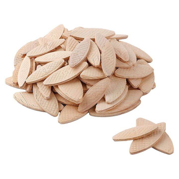 300Pc Beechwood Joiner Biscuits Compressed Wafer Shaped Wooden Tool/3 ...