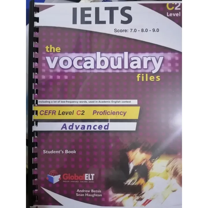 IELTS The Vocabulary File C2 Level | Lazada PH