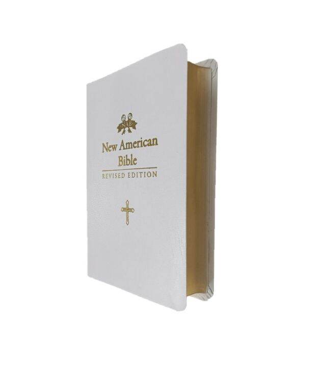 Bible House New American Bible Revised Edition Flex Cover White Cover ...
