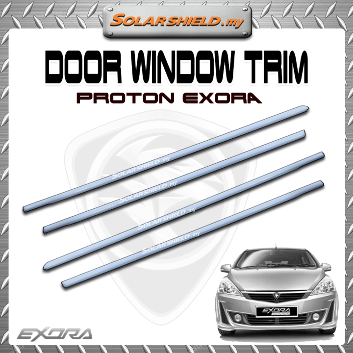 Proton Exora Chrome Lining Door Belt Moulding Window Trim (4pcs/set ...