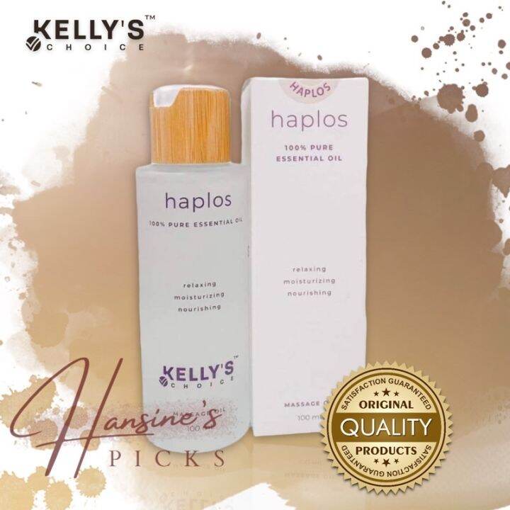 Kelly’s Choice HAPLOS Massage Oil 100ml | Lazada PH