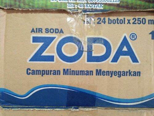 Zoda Air Soda Dus Karton isi 250ml x 24pcs | Lazada Indonesia