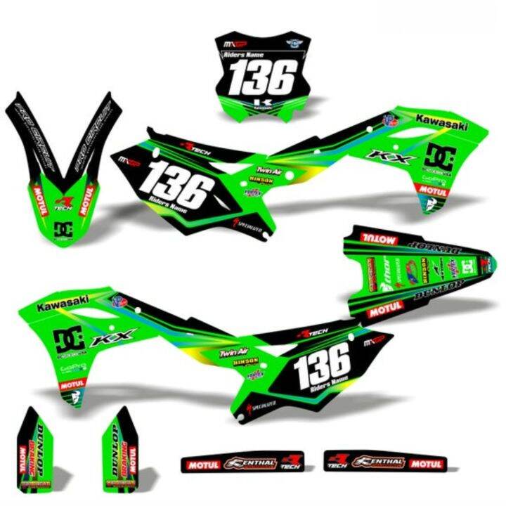 DECAL KLX 250 - 450 BISA CUSTOM DESAIN | Lazada Indonesia