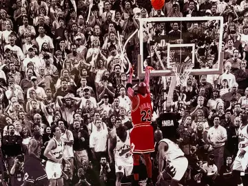Michael Jordan Poster Last Shot
