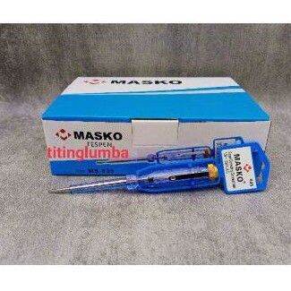 MASKO TESPEN KUNINGAN 635 - TEST PEN OBENG TESTPEN LISTRIK | Lazada ...