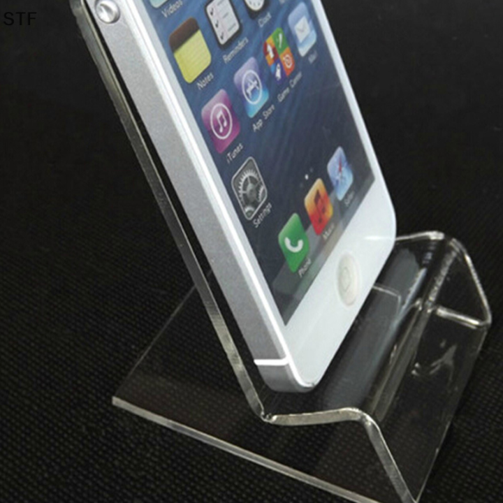 STF Clear Plastic transparent Stand ชั้นวางหน้าต่างเคาน์เตอร์แสดงตู้ ...