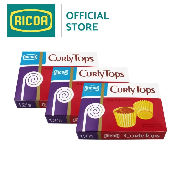 Ricoa Curly Tops 12 Pcs / Box (Pack Of 3) | Lazada PH