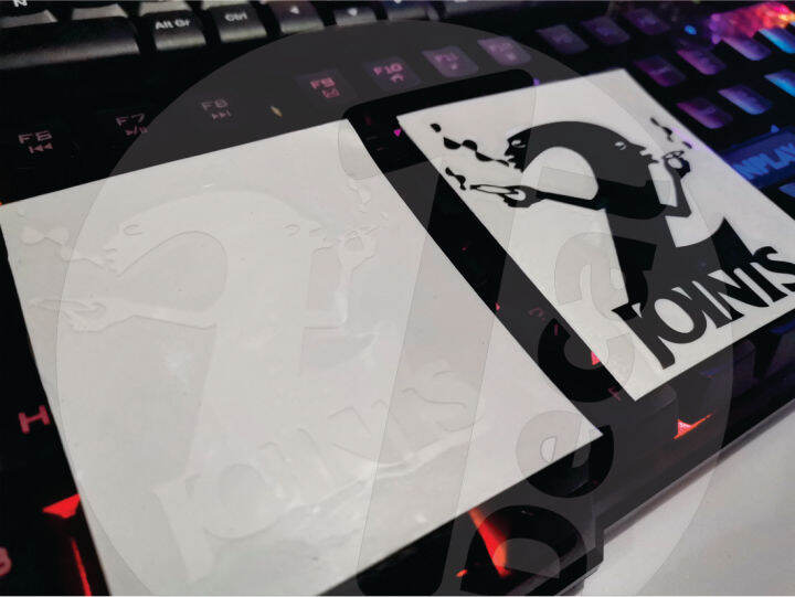 2 Joints sticker decal for cars and motorcycle 2 color available ...