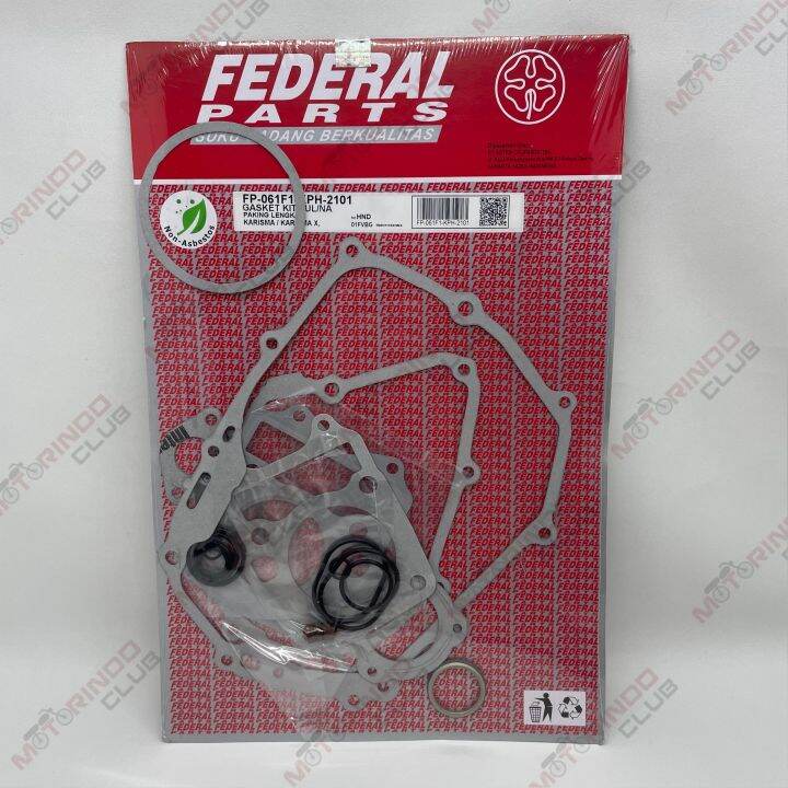 Gasket Kit Full Set / Paking Lengkap HONDA KHARISMA ; KARISMA X - FEDERAL ( FP-061F1-KPH-2101 ...