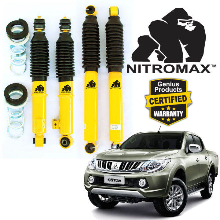 Mitsubishi Triton MQ/MR Nitromax 4x4 Shock Absorber | Lazada