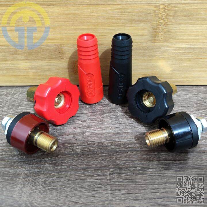 Standard Welding Cable Connector Threaded Plug and Socket Set DKJ 10-25 ...