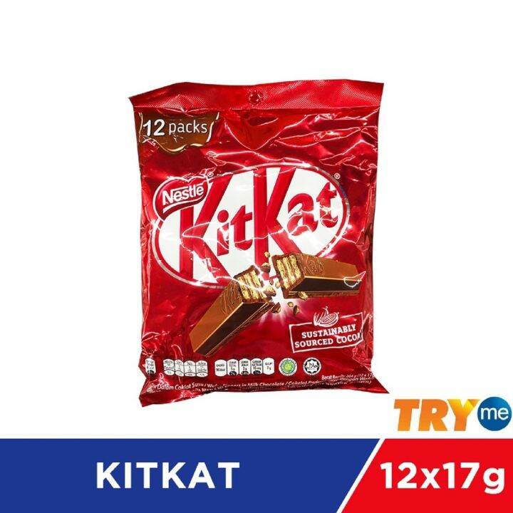 Nestlé KitKat Sharebag 12 x 17g | Lazada