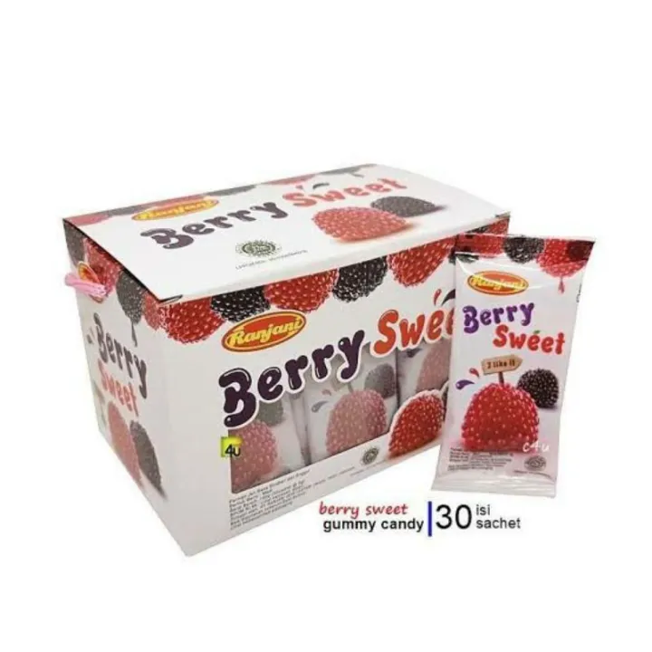 Permen Kenyal Berry Sweet isi 30 pcs | Lazada Indonesia