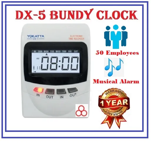 Bundy Clock Time Attendance , Identify Tardiness of employees Time ...