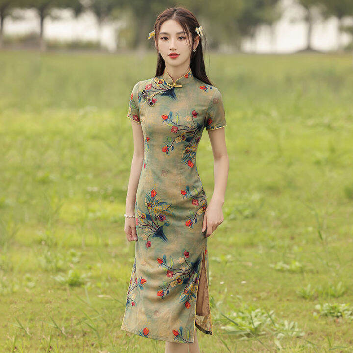 STANLEY Coco Cheongsam 2022 New Style Female Summer Young Models ...