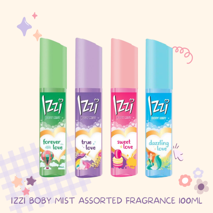 Izzi Body Mist orted Fragrance (100 ml) | Lazada