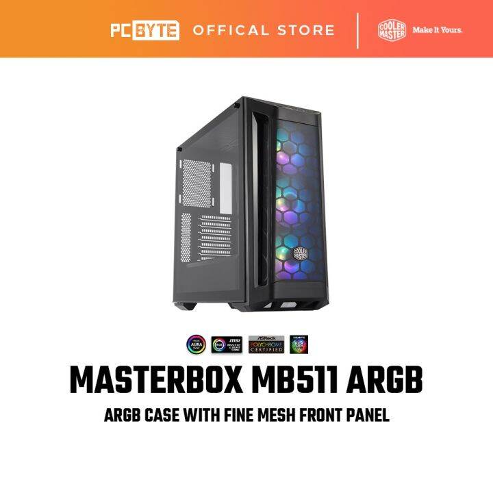 Cooler Master MasterBox MB511 - ARGB E-ATX Case | Lazada