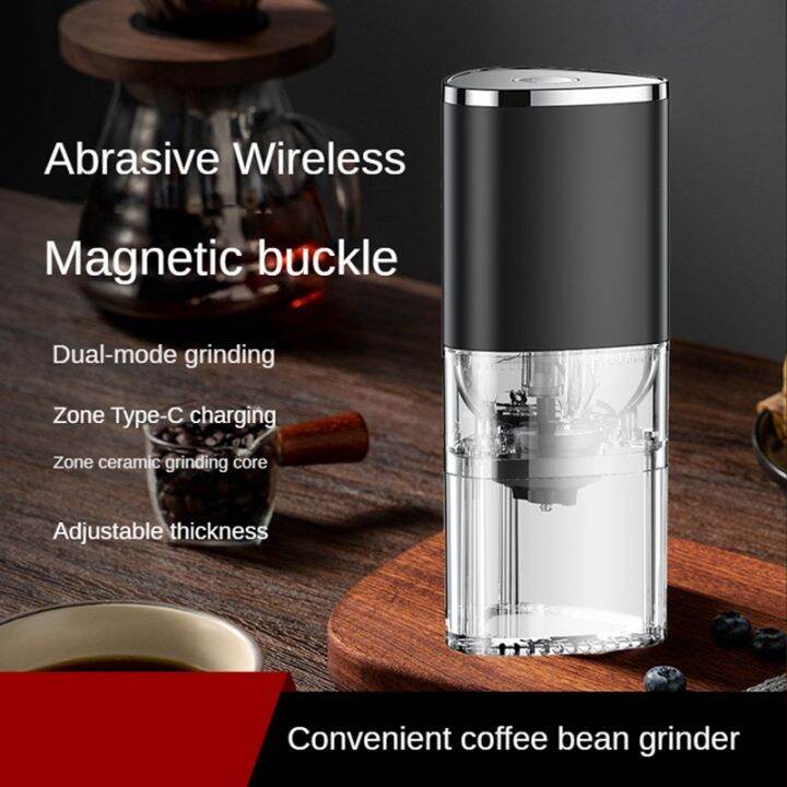 Portable Coffee Grinder Electric Grinder Wireless Small Automatic ...