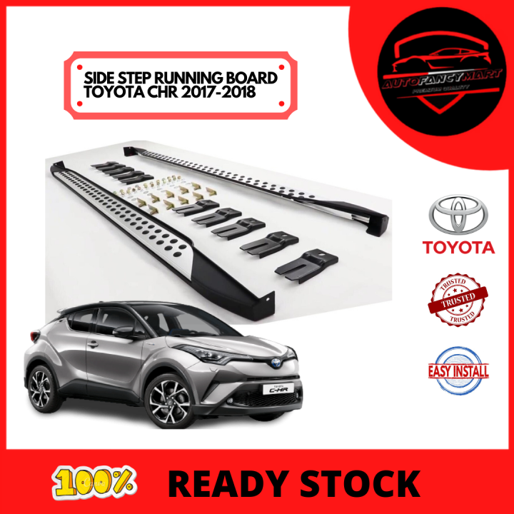 SIDE STEP RUNNING BOARD TOYOTA CHR 2017 2018 2019 2020 | Lazada