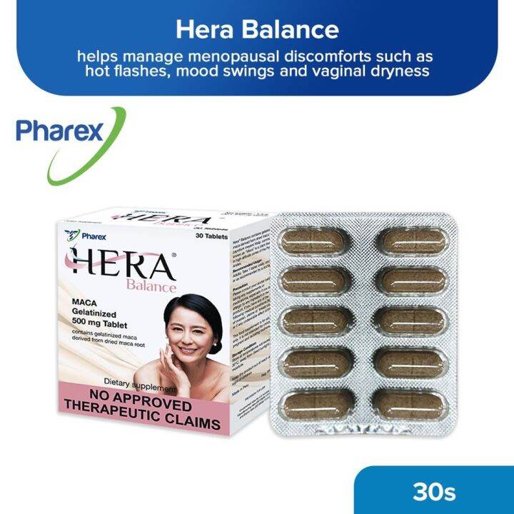 [Quality assurance] Hera Balance Gelatinized Maca 500mg 30 Tablets ...