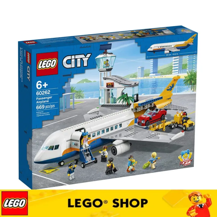 【Genuine license】 LEGO Lego City Airliner 60262 with radar tower ...