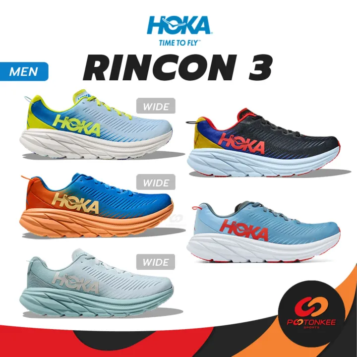 Hoka Men's RINCON 3 รองเท้าวิ่ง น้ำหนักเบา | Lazada.co.th