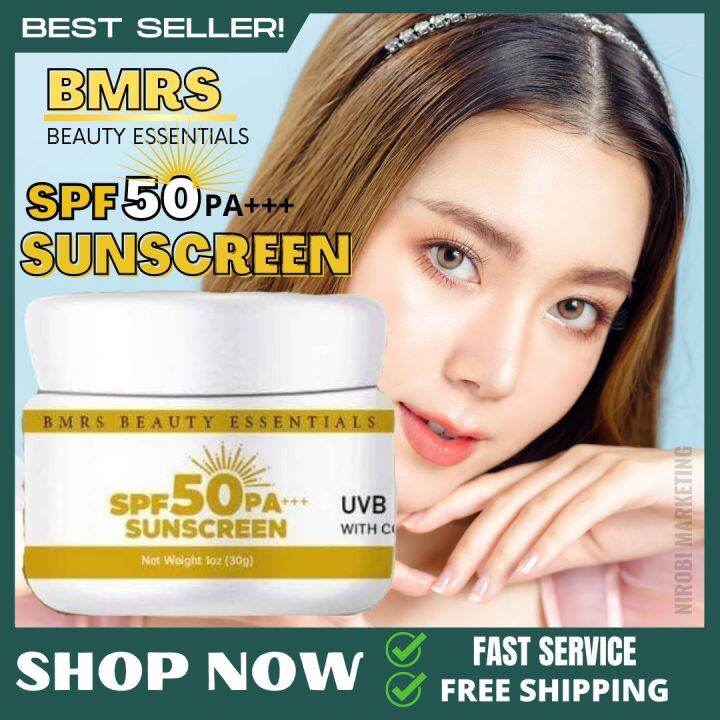 HOT DEALS BMRS Sunscreen SPF50 PA+++ UVA and UVB Protection with ...