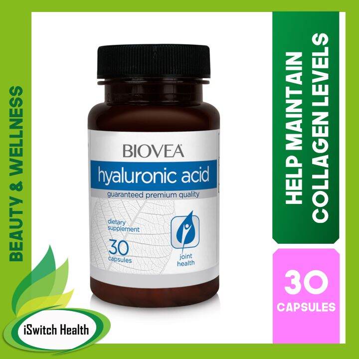 Biovea Hyaluronic Acid (40mg) - 30 Capsules | Lazada PH