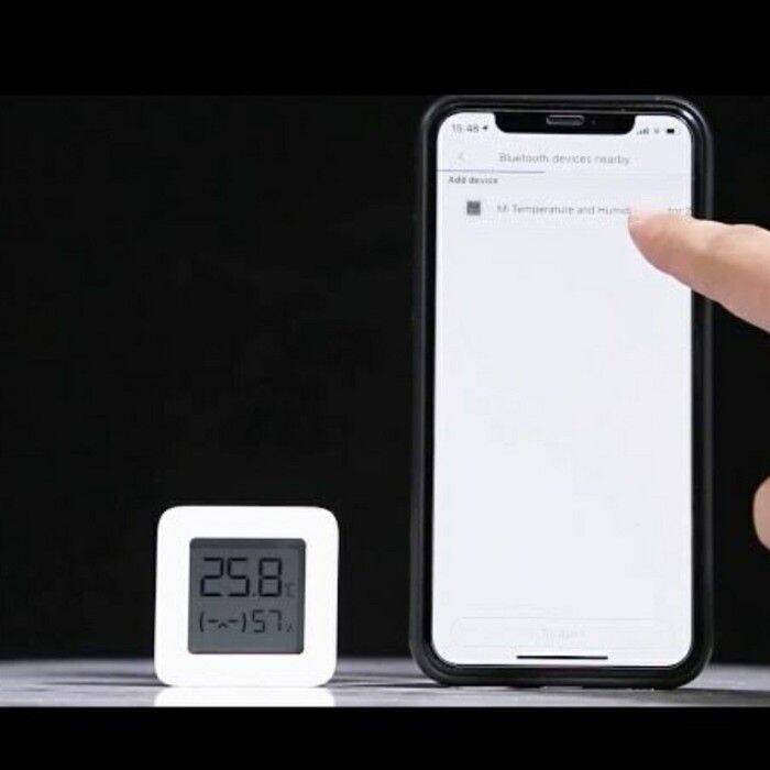 Xiaomi Mijia Termometer Bluetooth Sensor Suhu Kelembaban Udara Ruangan ...