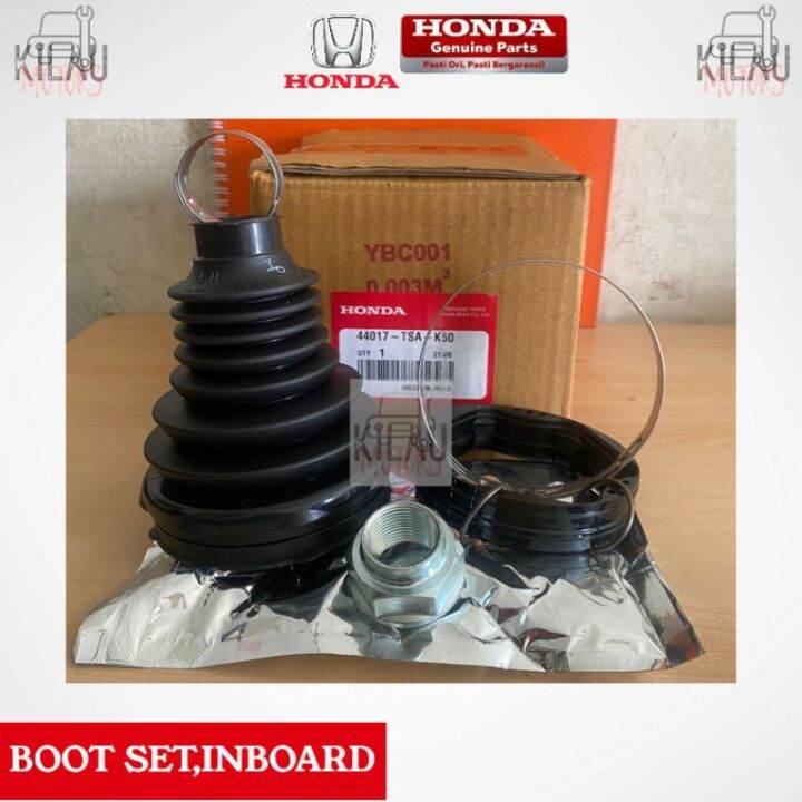 Inboard Boot Drive Shaft Set Karet As Roda Bagian Dalam Honda BR-V ...