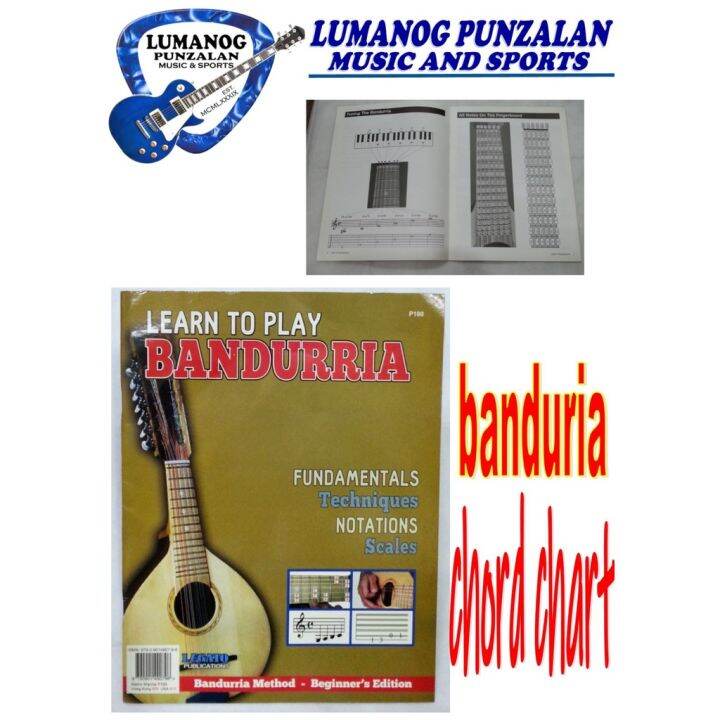 Banduria Chord Chart | Lazada PH