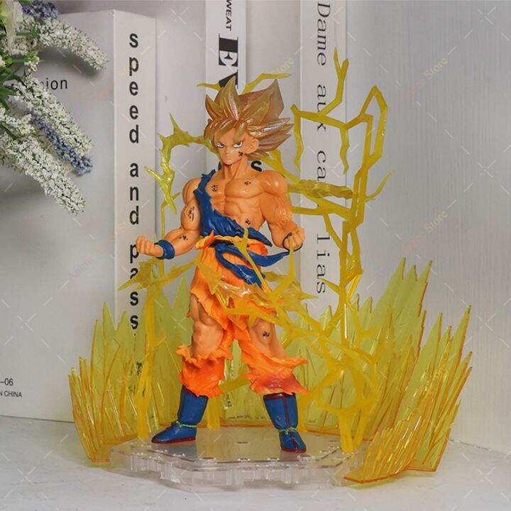 {Children doll} Dragon Ball Z Figure Son Goku Super Saiyan DBZ Action ...