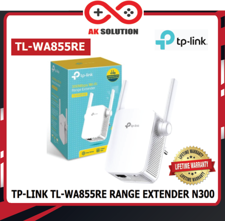 TP-Link TL-WA855RE, 300Mbps Universal Wi-Fi Range Extender (อุปกรณ์ขยาย ...