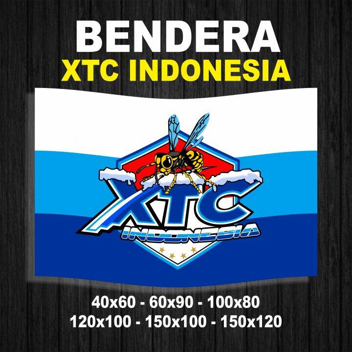 Bendera XTC Bendera Custom | Lazada Indonesia