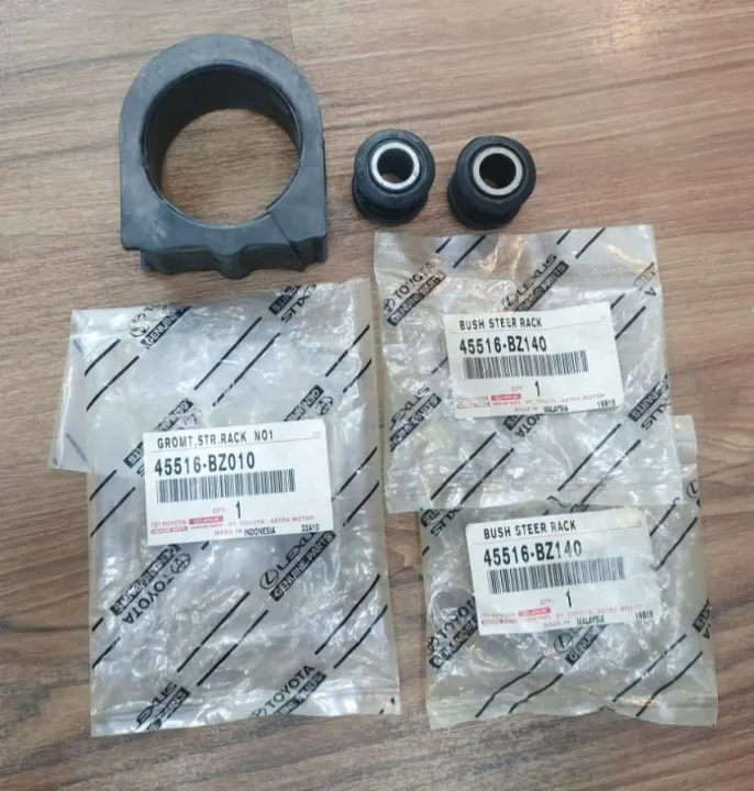 STEERING RACK BUSH/RUBBER TOYOTA VIOS NCP42 2002-2006Y AVANZA OLD F601 ...